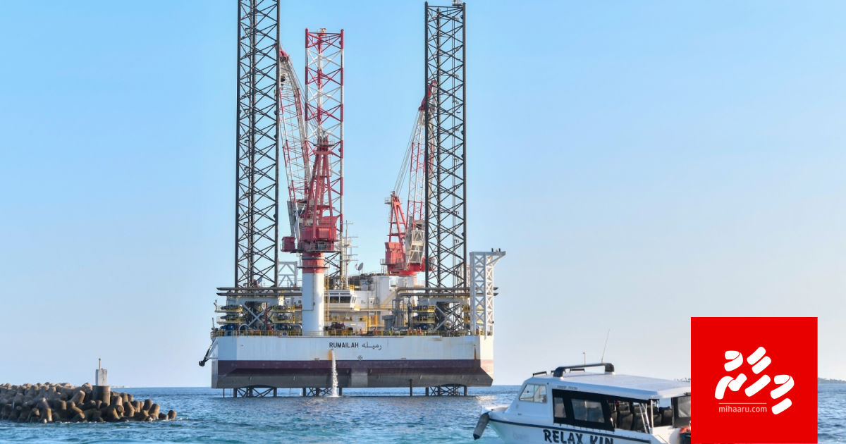 Bridge ge masahkaiy kuraathee Male' aai Vilimale' aa dhemedhu onna ...