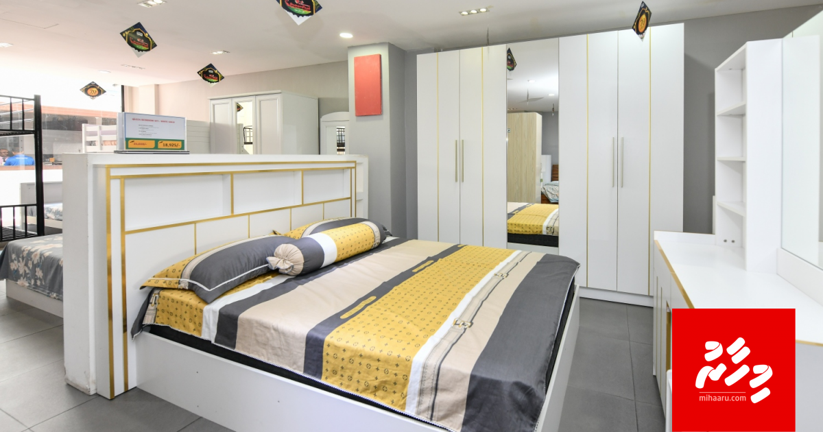 Vinares flat ah ganna furniture ah muni homecare ge discount | Mihaaru